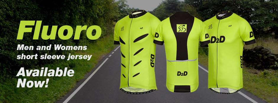 Fluoro Jersey Available Now - Cycling Clothing